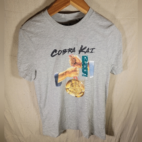 Cobra Kai | Shirts | Nwt Cobra Kai Medium Unisex Karate Kid Tshirt Brand New Award Medal | Poshmark